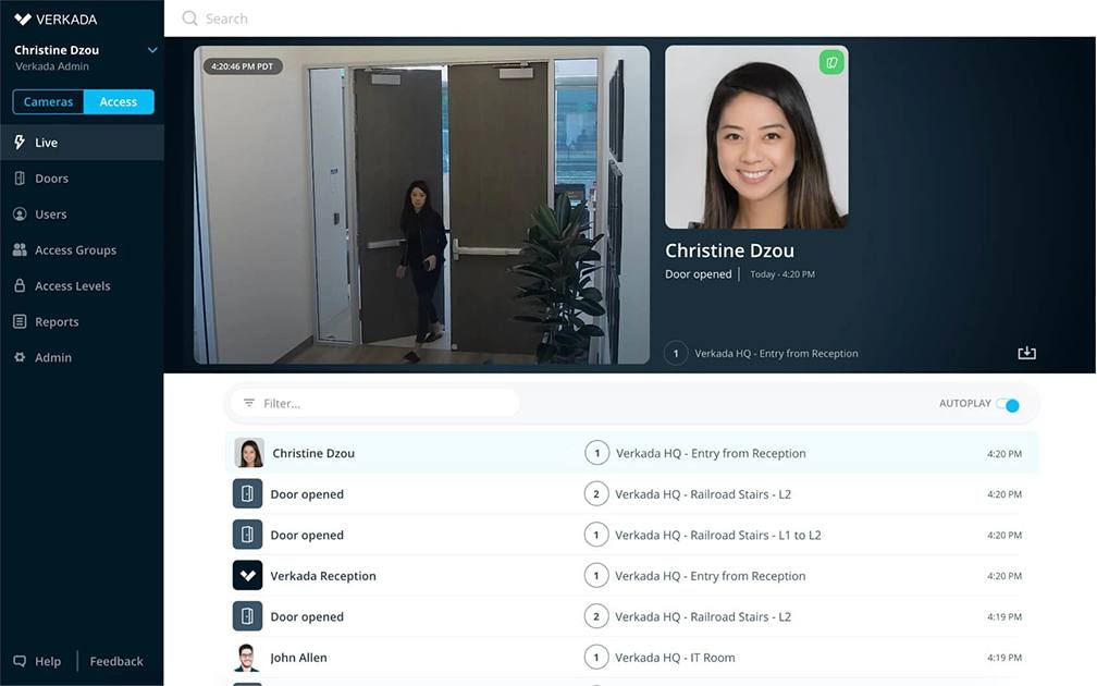 Access Control and Video Surveillance Integration